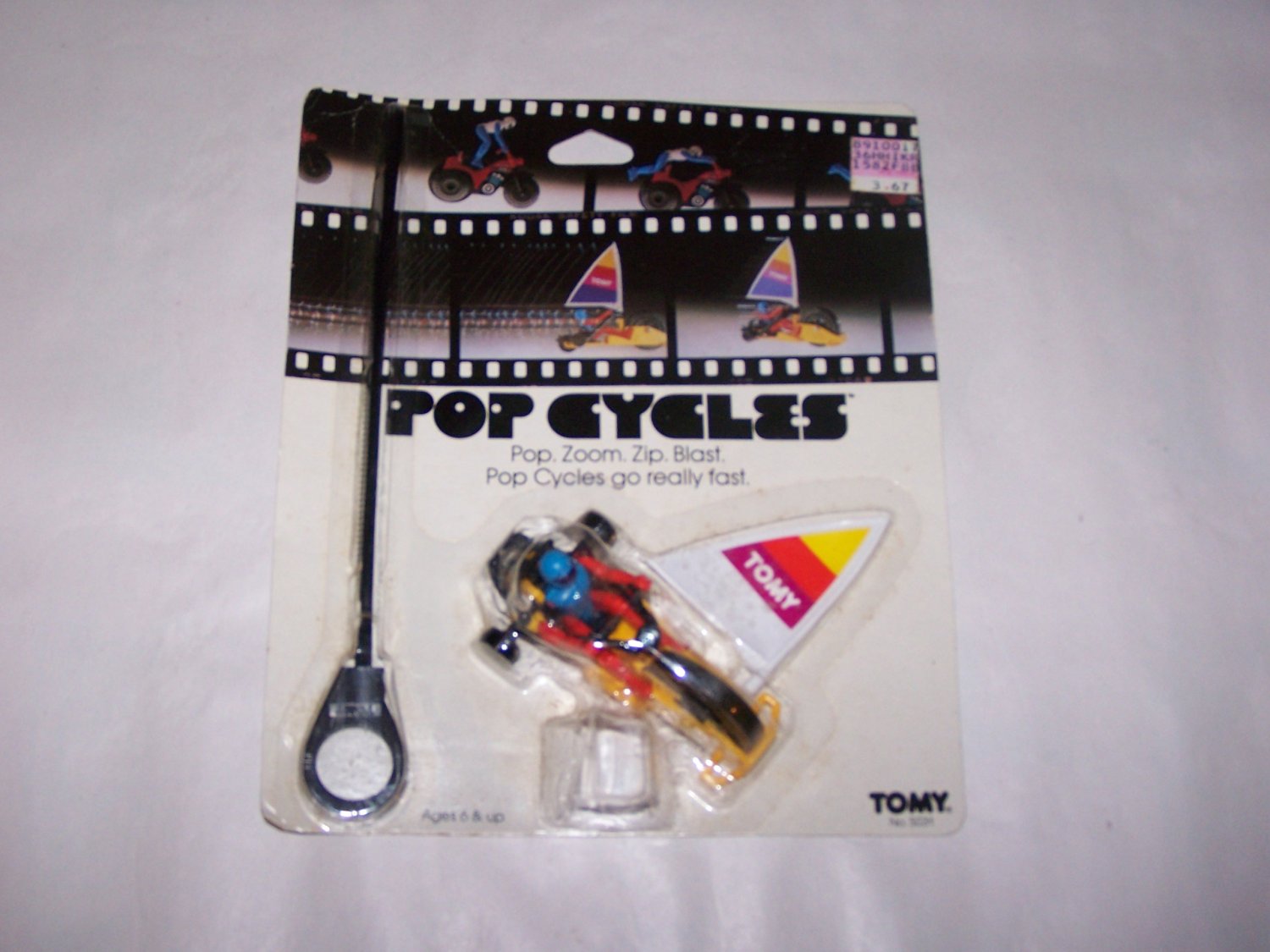 tomy pop cycles sand yacht nip 1982 rare