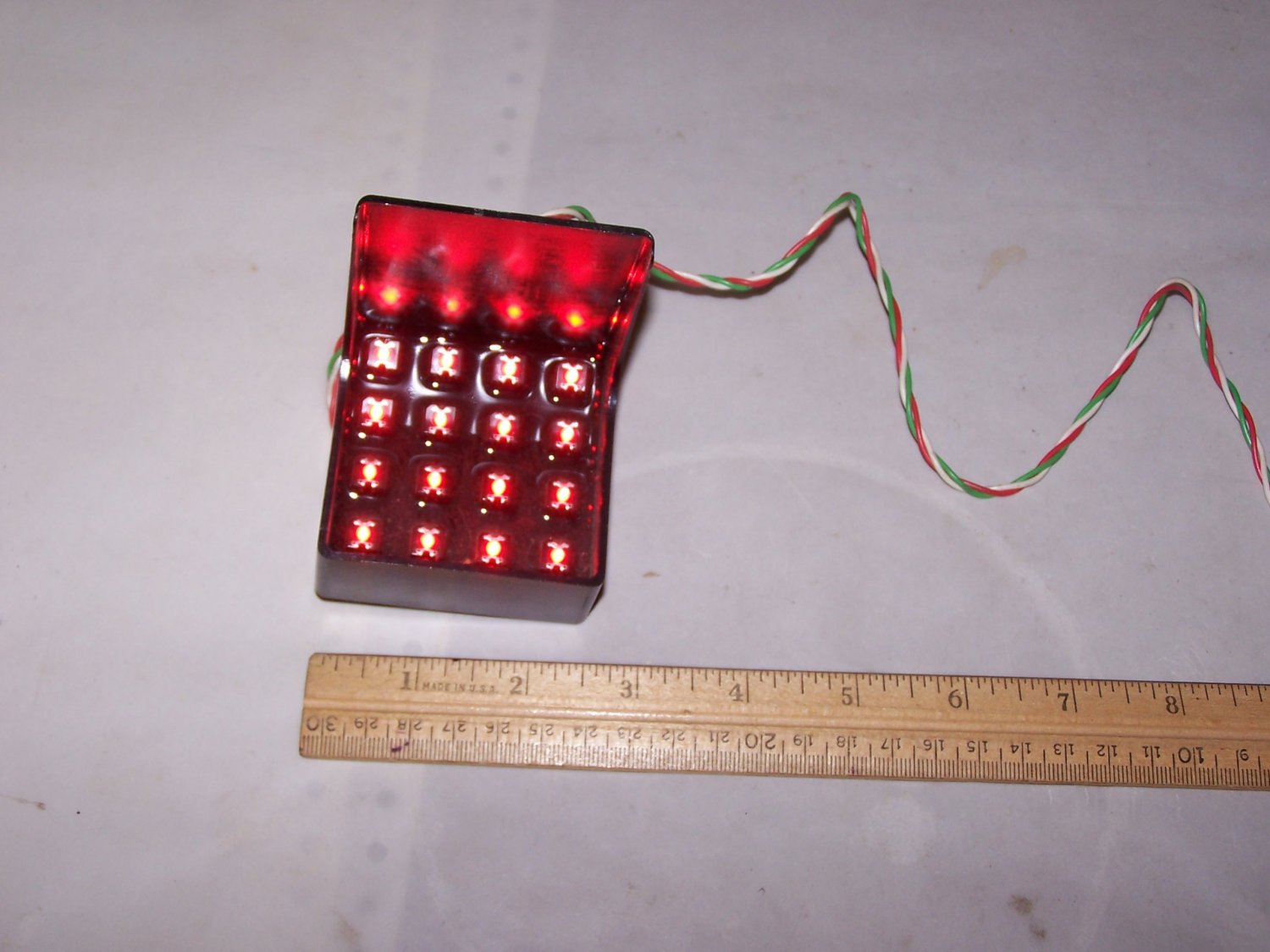 16 led cluster block Red HP led