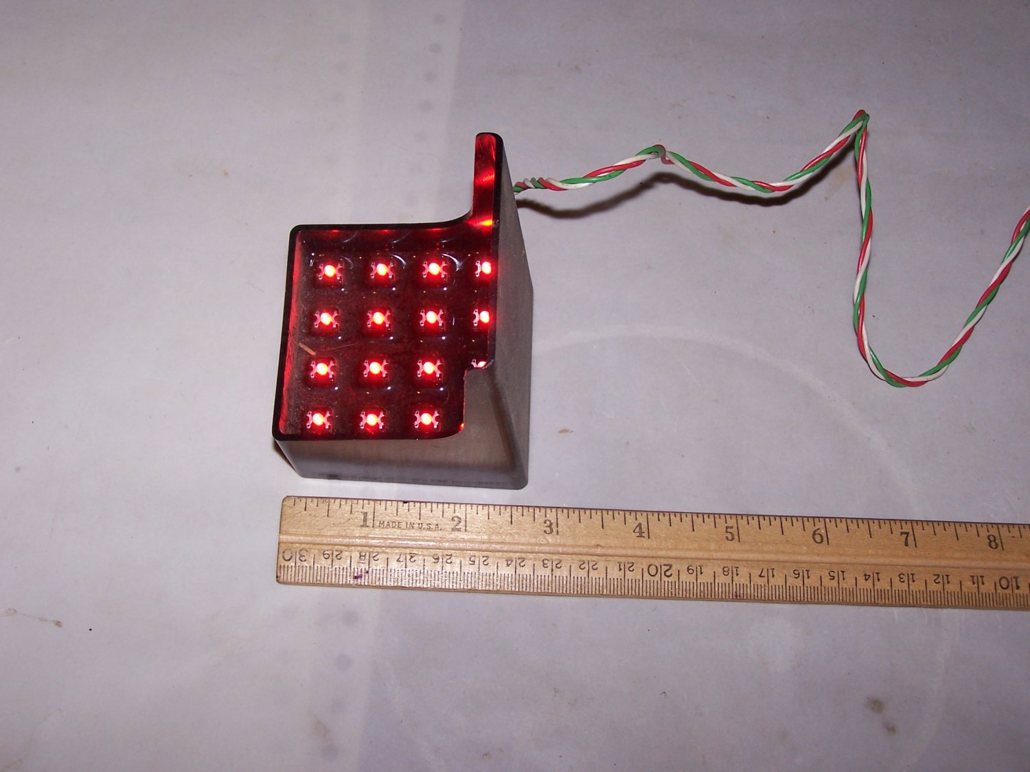 16 led cluster block Red HP led