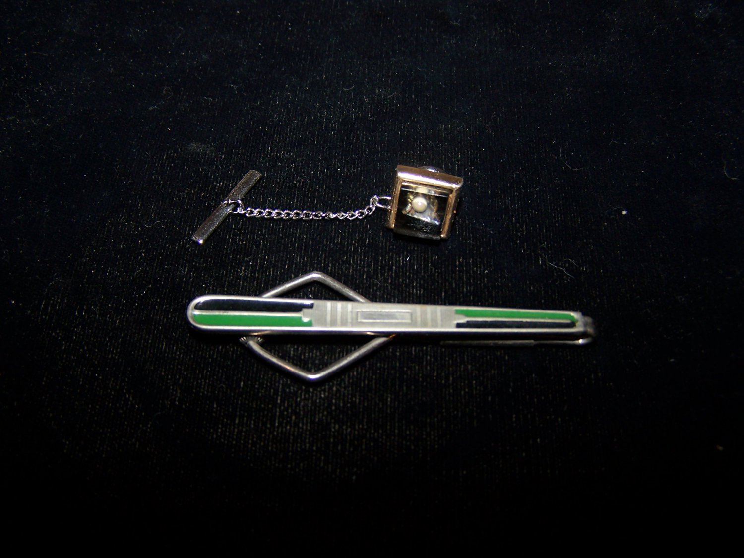 swank klip and tie pin lot
