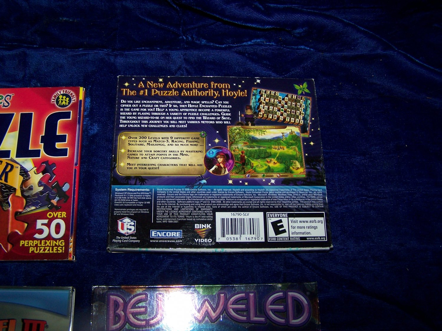 hoyle puzzle games lot windows xp pc video games