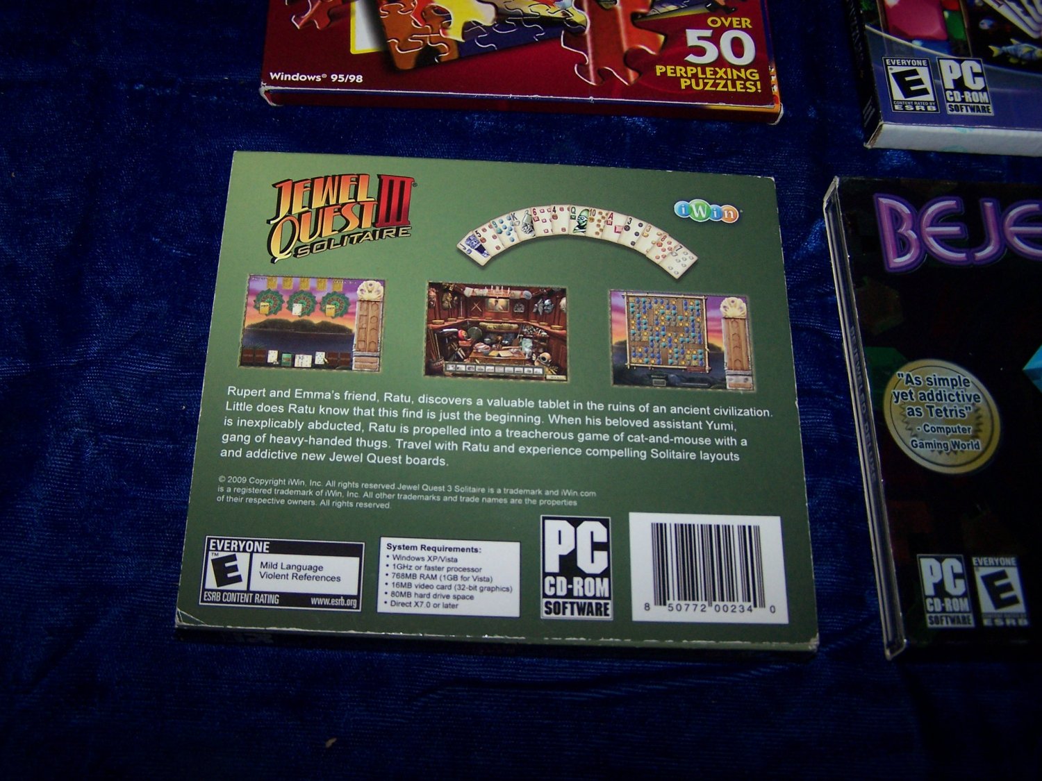 hoyle puzzle games lot windows xp pc video games