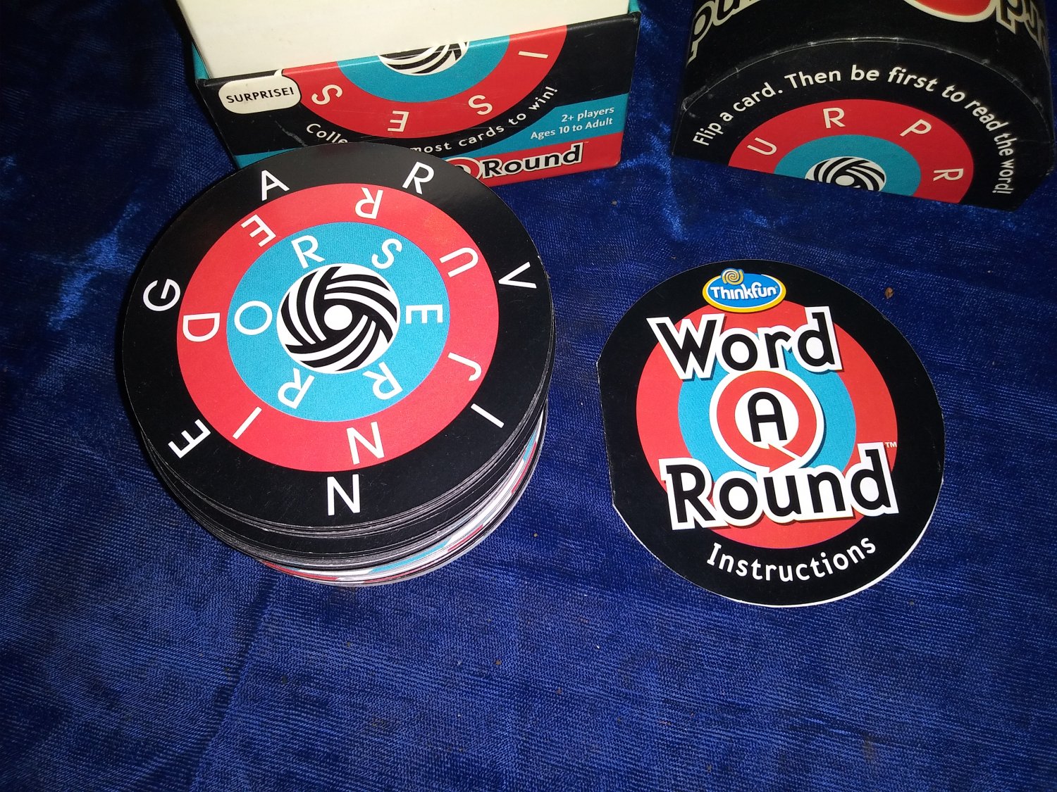 word a round game think fun 2012