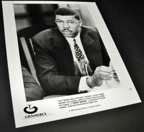 1994 DROP SQUAD Movie Press Kit 8x10 Photo Eriq LaSalle D-1