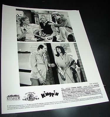 1996 KINGPIN Movie Press 8x10 Photo Vanessa Angel Woody Harrelson Randy ...