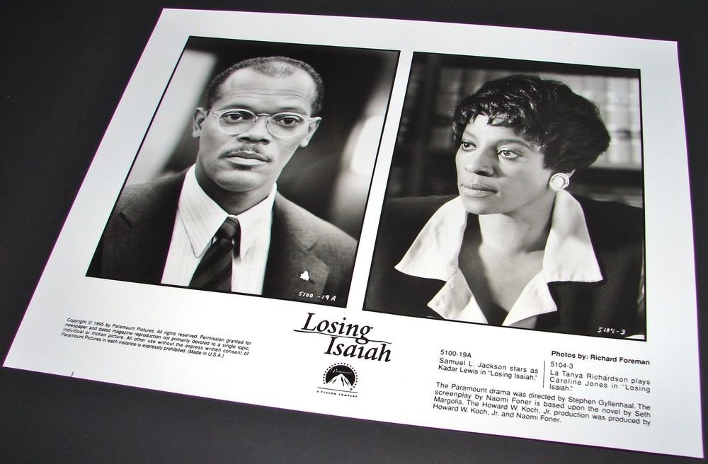 1995 LOSING ISAIAH Movie Press Kit Photo Samuel L Jackson La Tanya ...