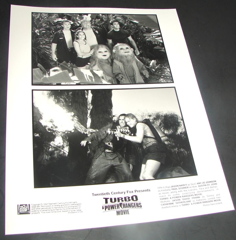 1997 TURBO A POWER RANGERS MOVIE Photo Jason Narvy Paul Schrier Amy Jo ...