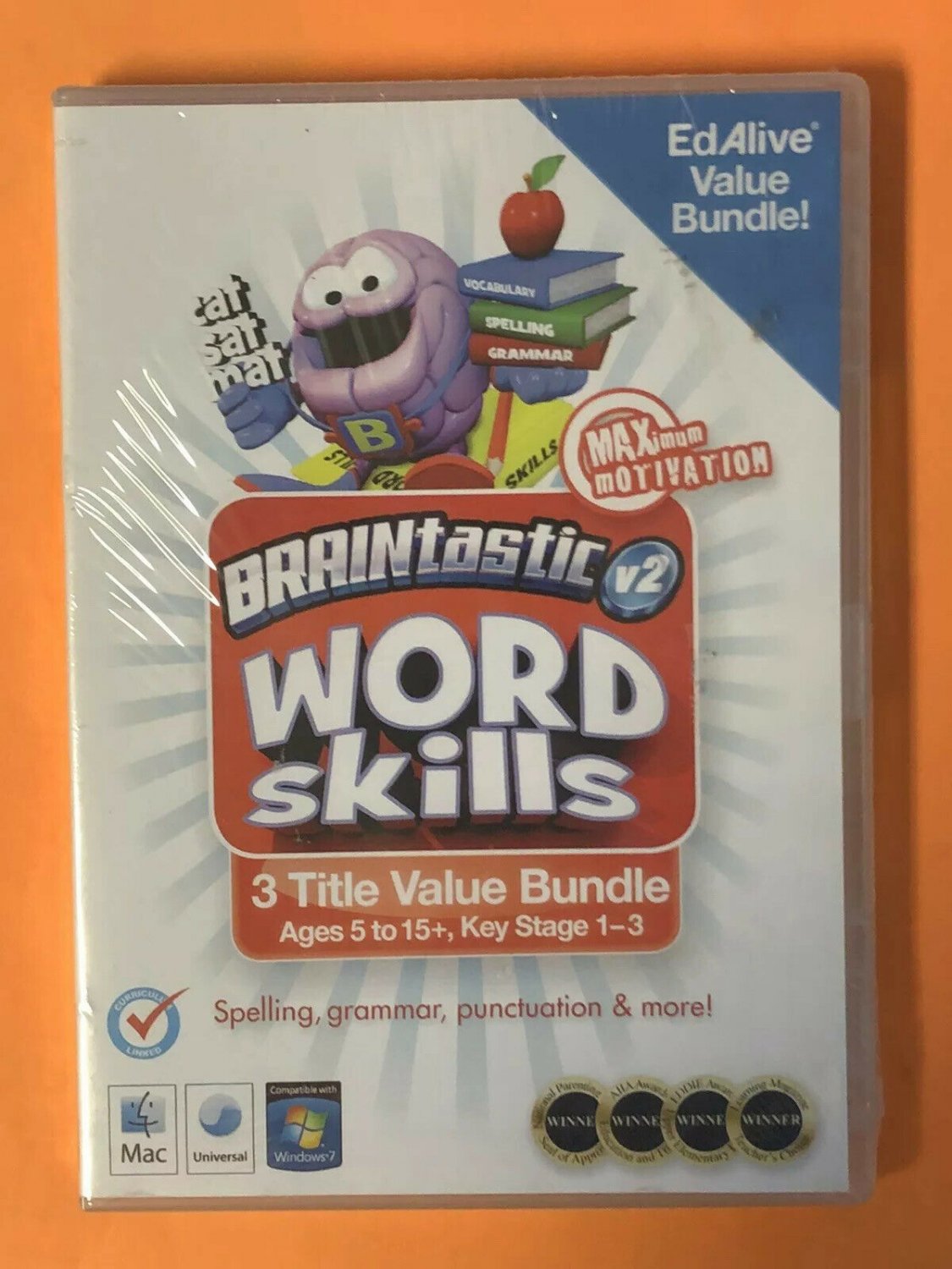 BRAINtastic v2 Word Skills Bundle Mac Universal Windows dvd