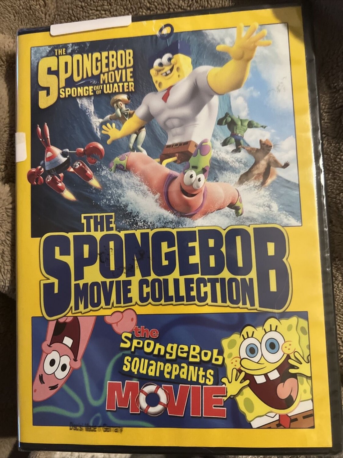 The Spongebob Movie Collection Dvd
