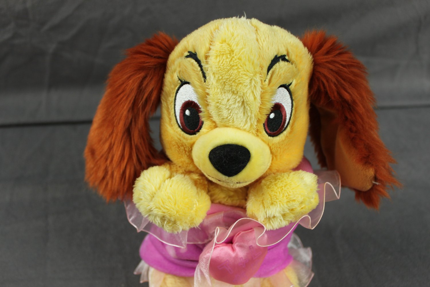 Disney Baby Lady Dog Plush Stuffed Animal