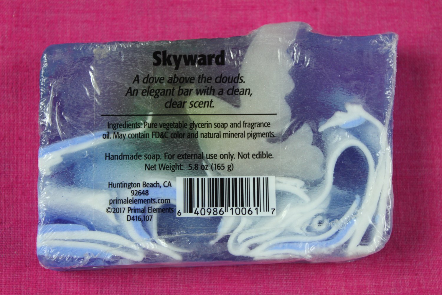 Primal Elements Handmade Soap 5.8 oz. Skyward