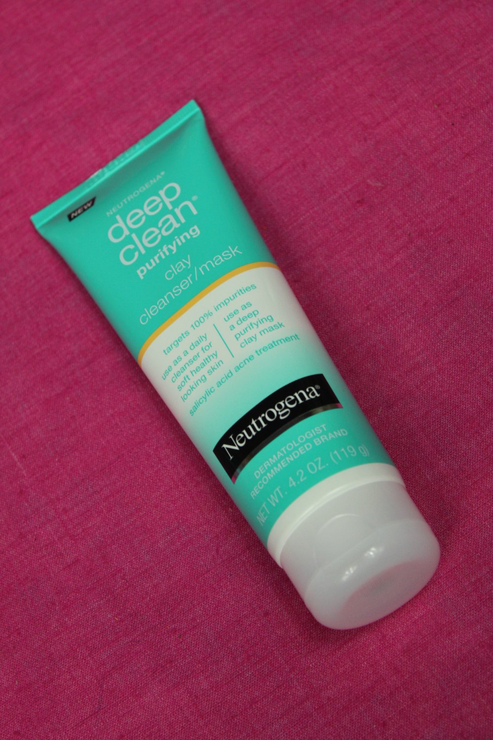 Neutrogena Deep Clean Purifying Clay Cleanser Mask