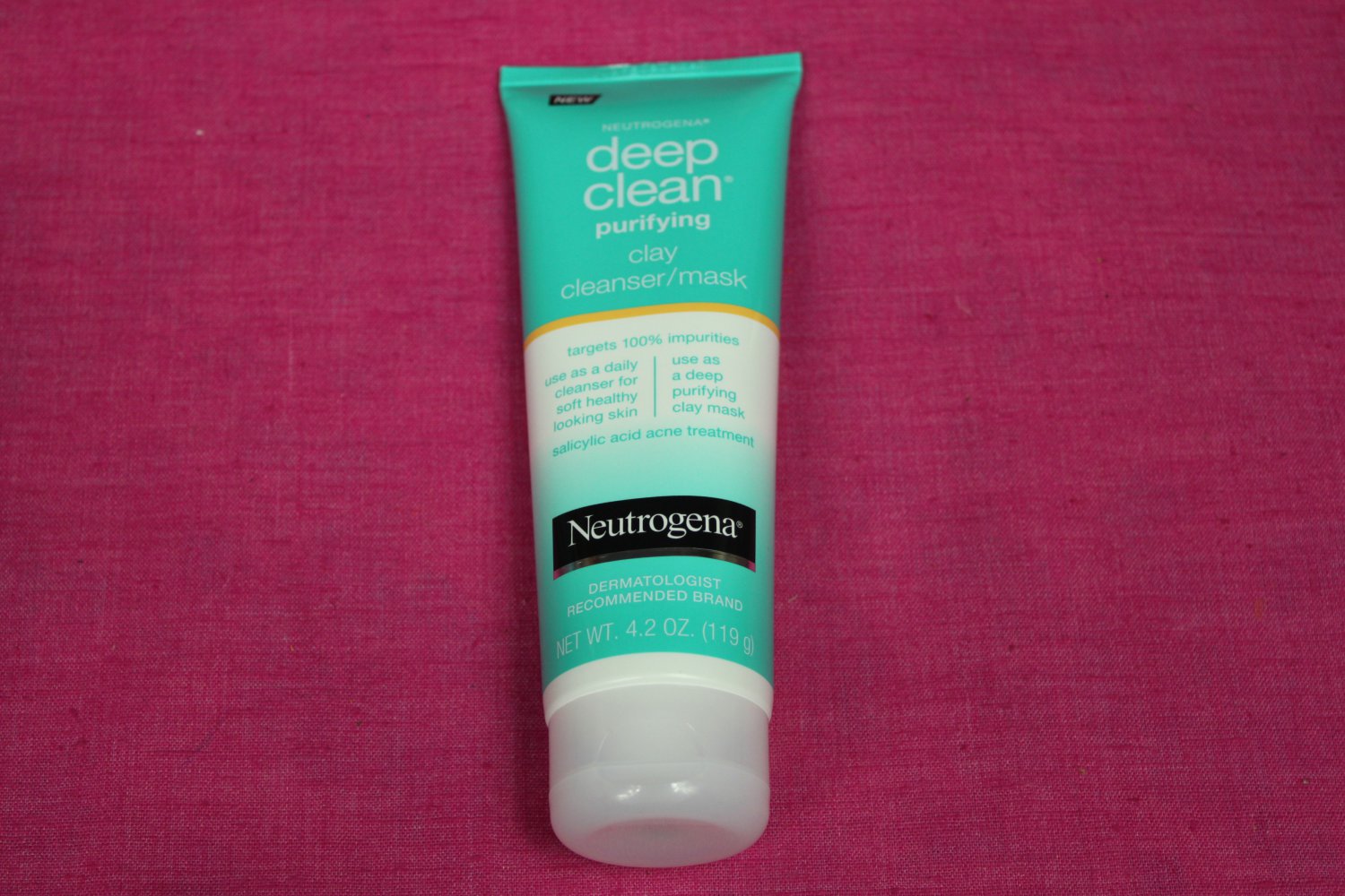Neutrogena Deep Clean Purifying Clay Cleanser Mask