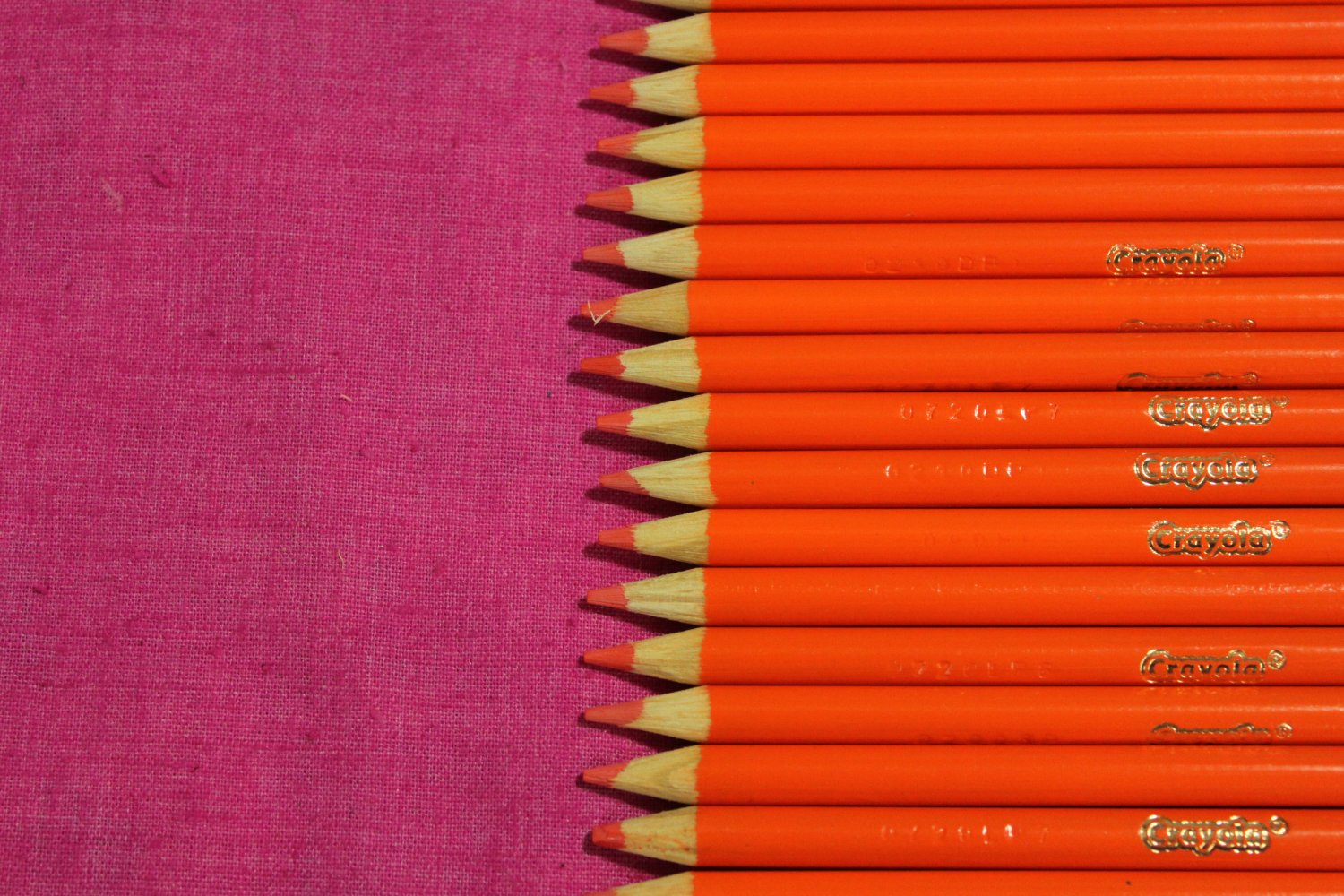 Crayola Single Color Pencils Set of 24 Orange