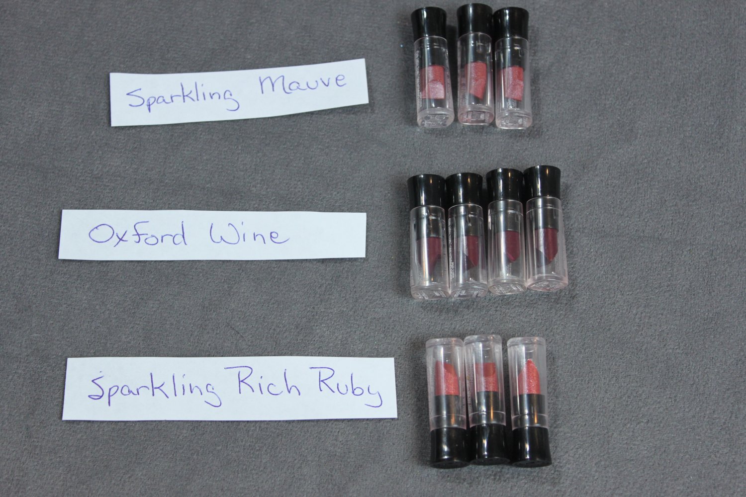 Avon Ultra Color Rich Lipstick Bullet Samples - Set of 10 in 3 Colors