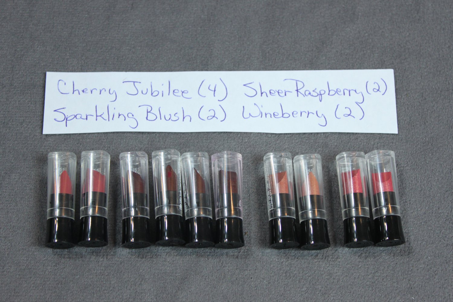 Avon Ultra Color Rich Lipstick Bullet Samples - Set of 10 in 4 Colors