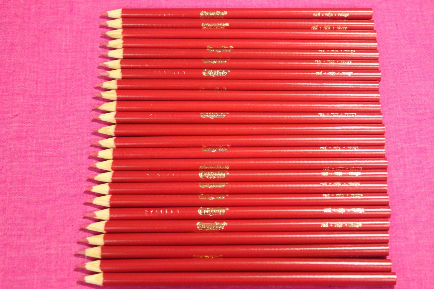 Crayola Single Color Pencils Set of 24 Red