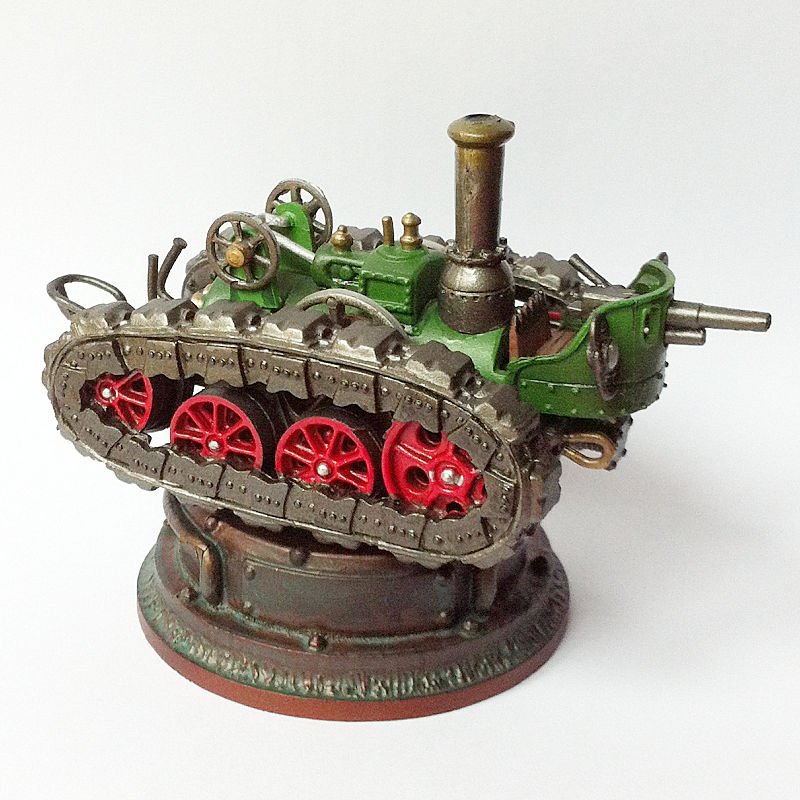 Steamboy Mecha Collection - British Army Tank - Bandai