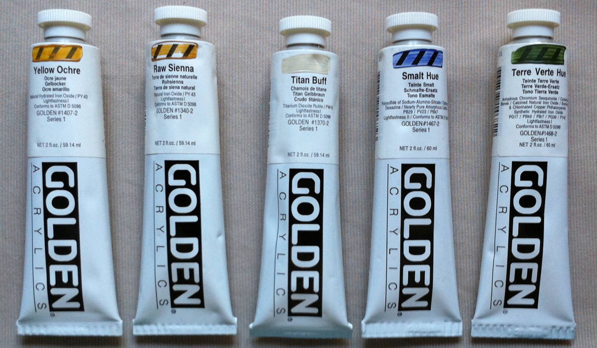 Golden Artist Colors Lot of 80 2 fl. oz. (59.14 ml) acrylic paint tubes