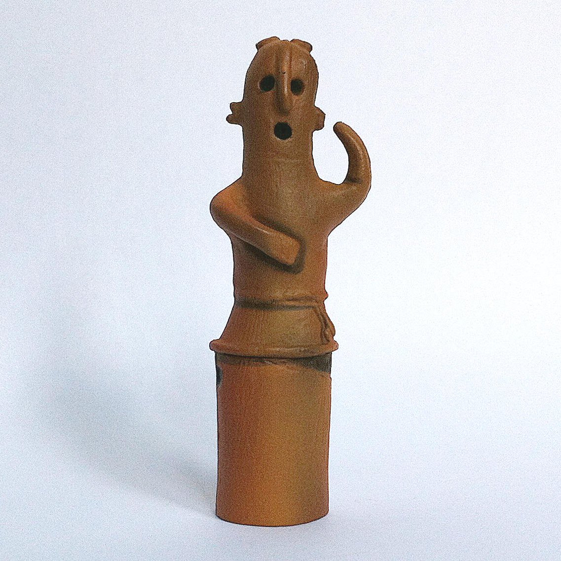 Dancing male Haniwa figurine from History Museum Haniwa & Dogū ...