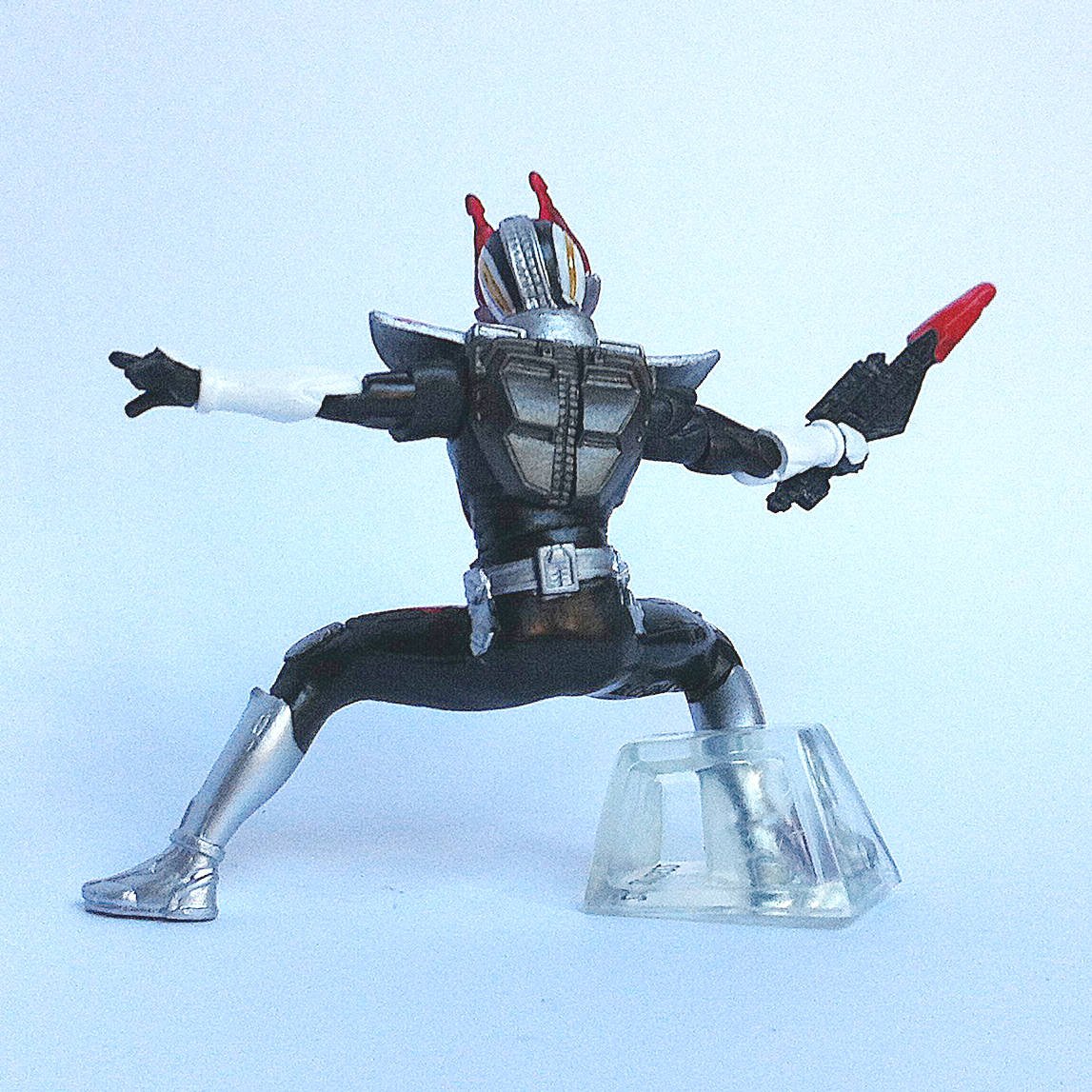 Kamen Rider Den-O Sword Form from Kamen Rider Action Pose by Bandai