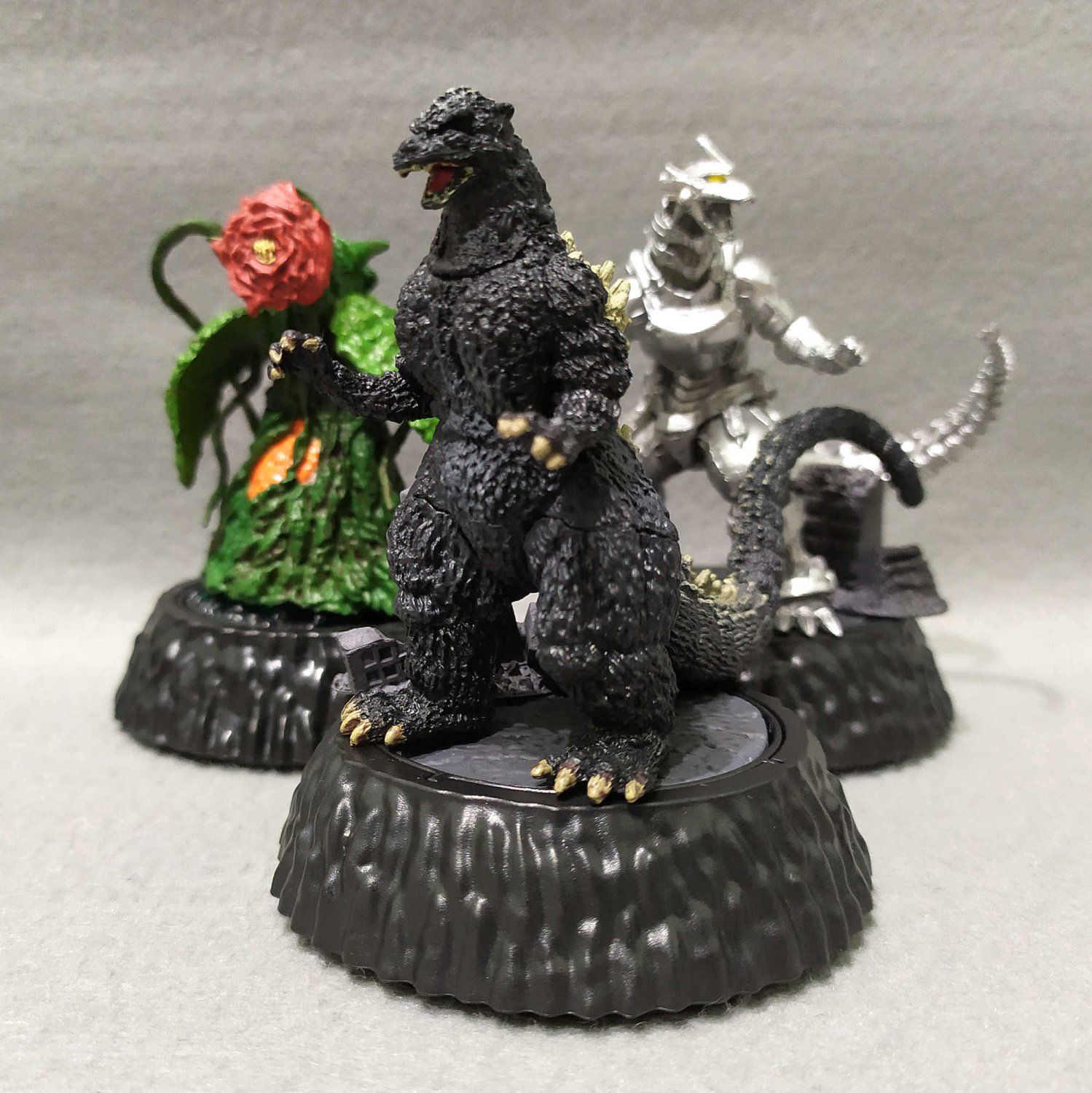 Godzilla 02 HG D+ Gashapon Figures Complete Set Bandai