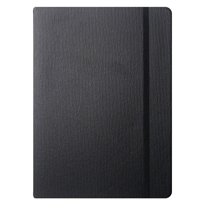 Black Banded Blank Journal Unlined Hardcover Writing Notebook A5 Paper ...