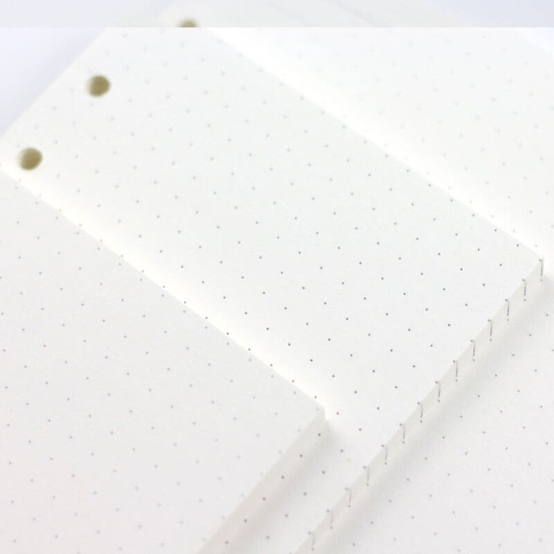 A7 Dot Grid Refills Inserts Paper For Planner Notebook Diary 90 Sheets