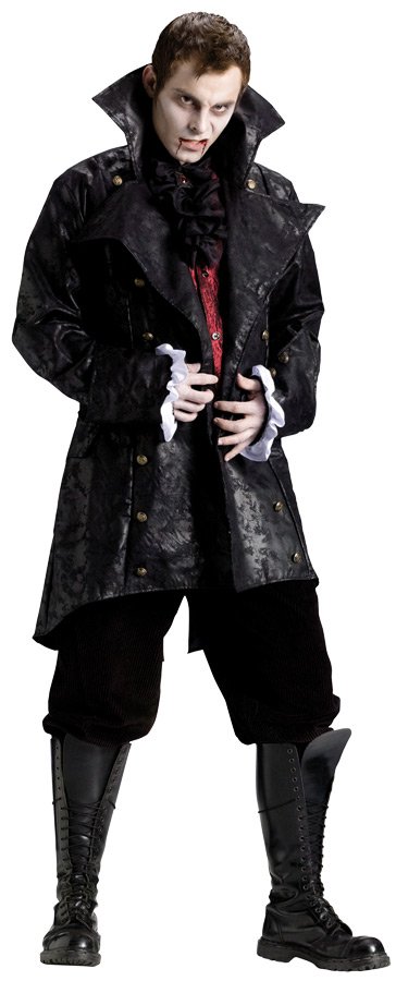 Authentic Deluxe VAMPIRE VAMPIRE JACKET ADULT Men Halloween Costume X-Large
