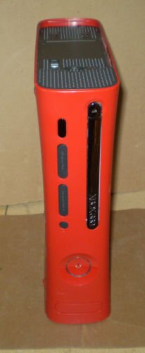MICROSOFT XBOX 360 ELITE RED LIMITED EDITION CONSOLE SHELL & FACEPLATE!