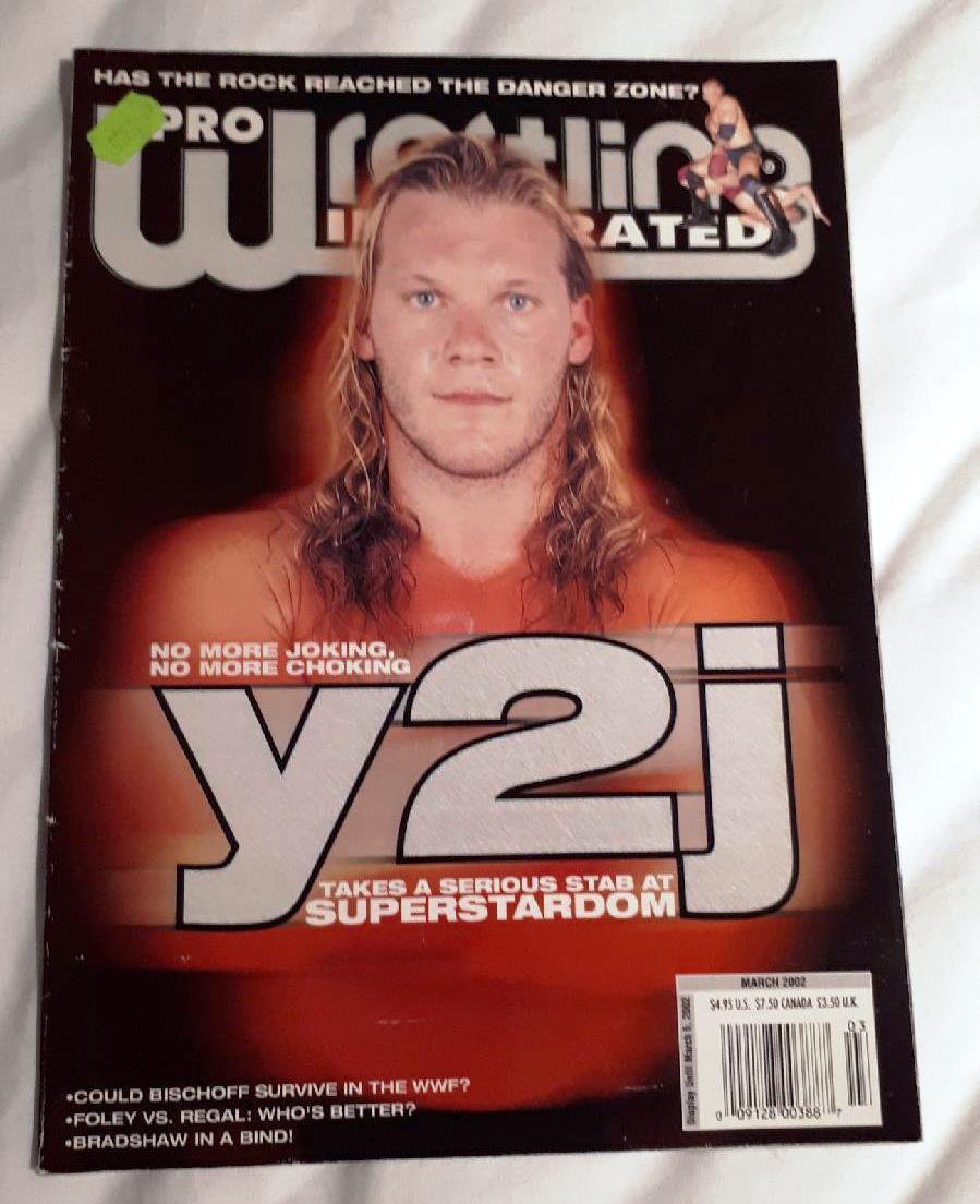 PRO WRESTLING ILLUSTRATED Y2J MAGAZINE MARCH 2002 - CHRIS JERICHO