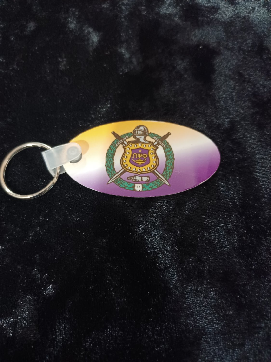 Omega Psi Phi Fraternity Key Chains