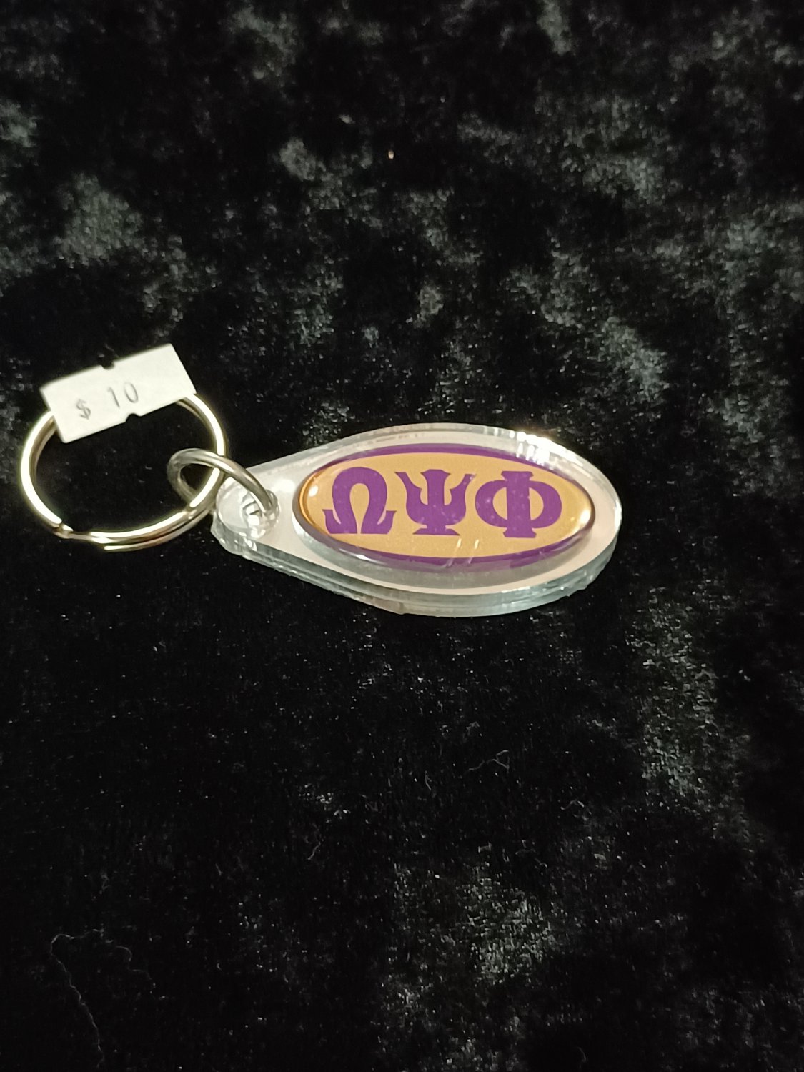 Omega Psi Phi Fraternity Key Chains