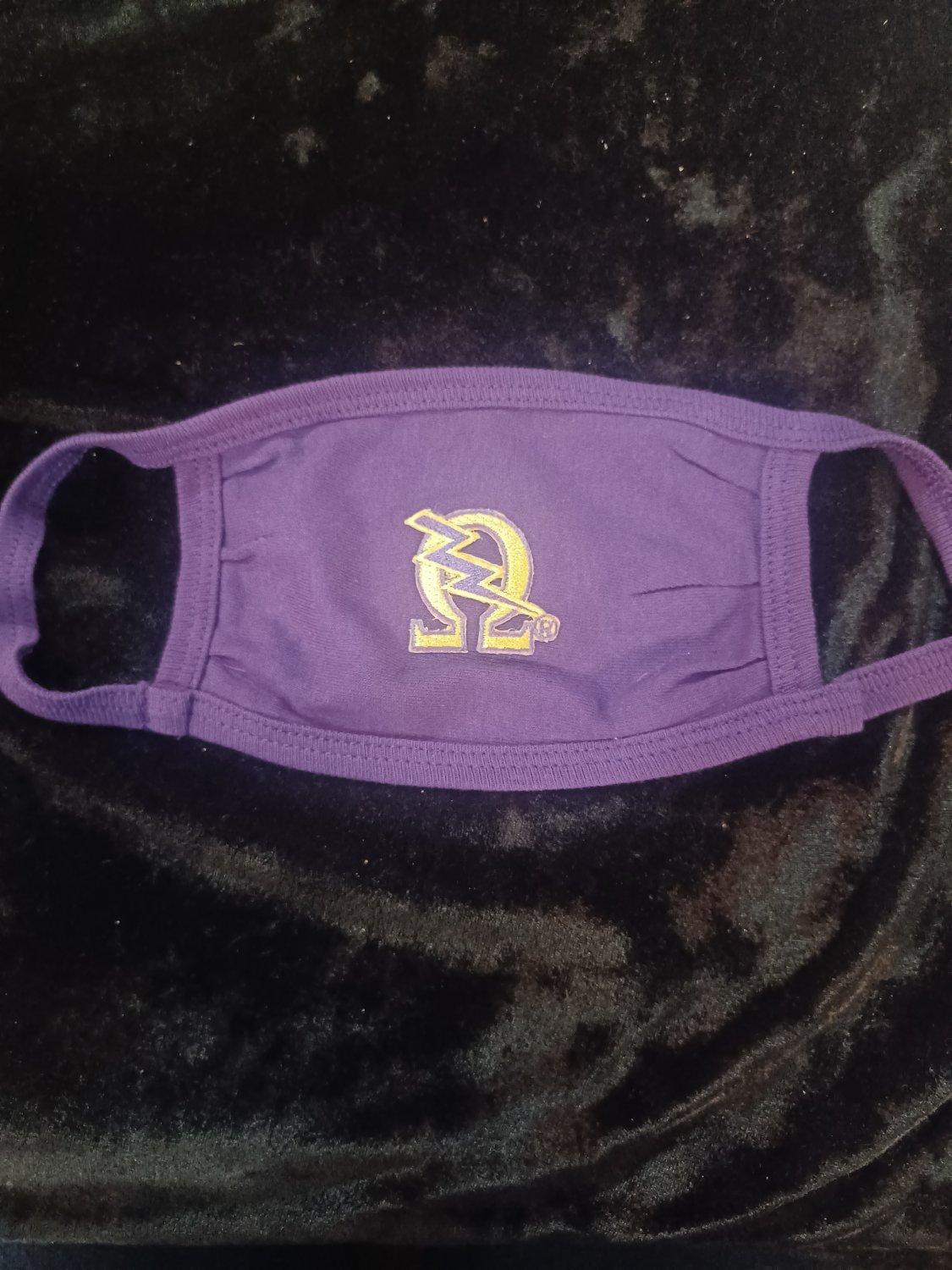 OMEGA PSI PHI FRATERNITY POLYESTER FACE MASK COVER 1911