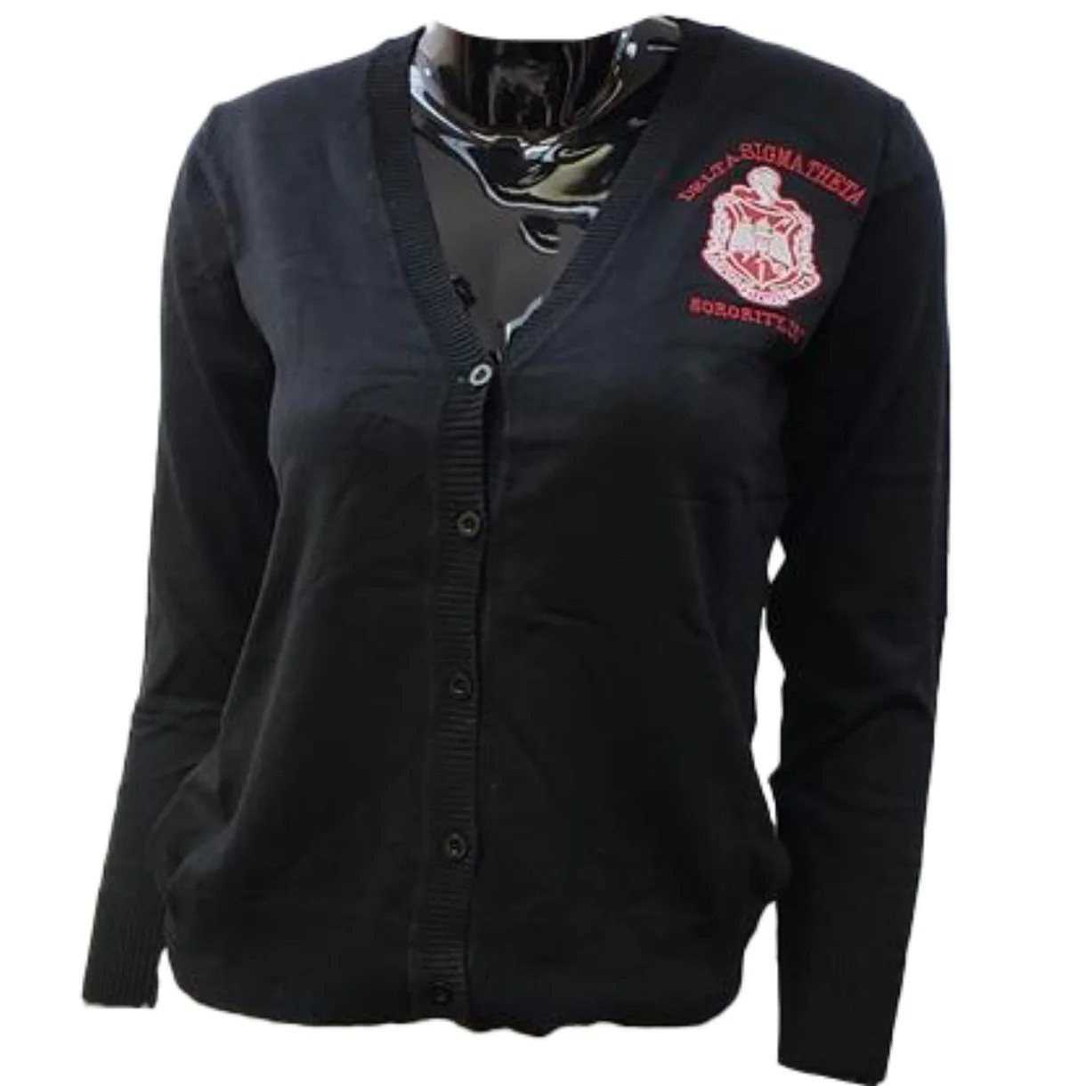 Delta Sigma Theta Classic Cardigan Sweater