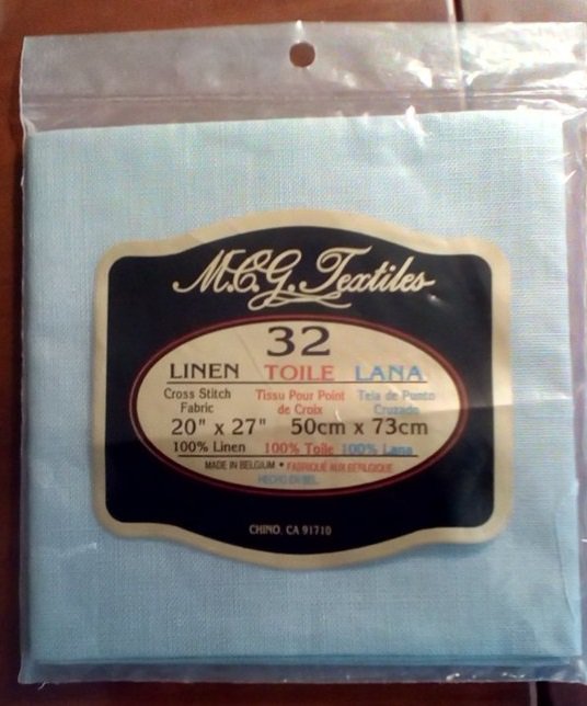 M.C.G. Testiles 100% Pure Linen Toile Lana Fabric 20" X 27"