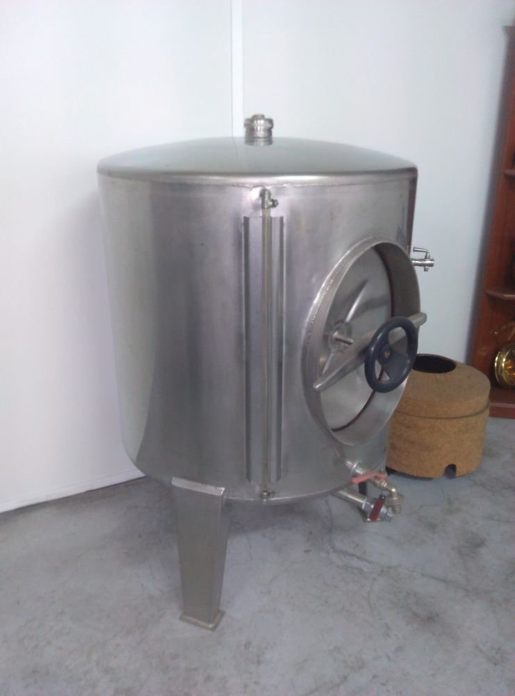 550 liters stainless steel inox container barrel moonshineI wine ...