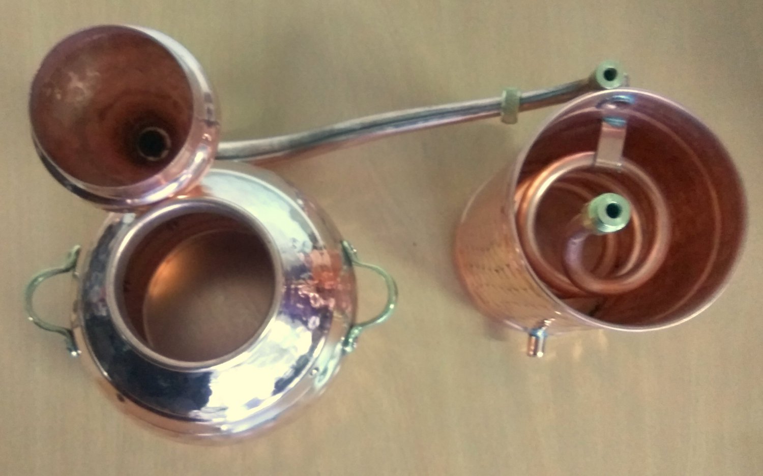 Distillery 1 liter * Alambicco * Alambique * Alembic * Still * handmade ...