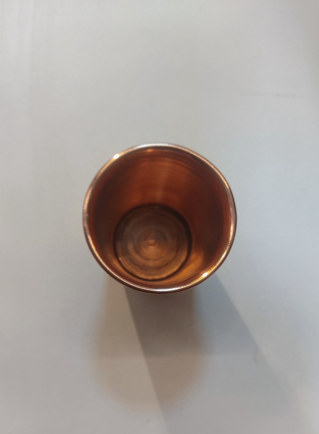 copper gin cup * tasse à gin en cuivre * copo de gin em cobre