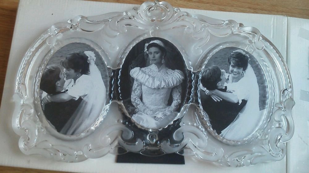 Mikasa Princess Triple 3 Oval Picture Frame 13 inch L SA 751/839 Heavy ...