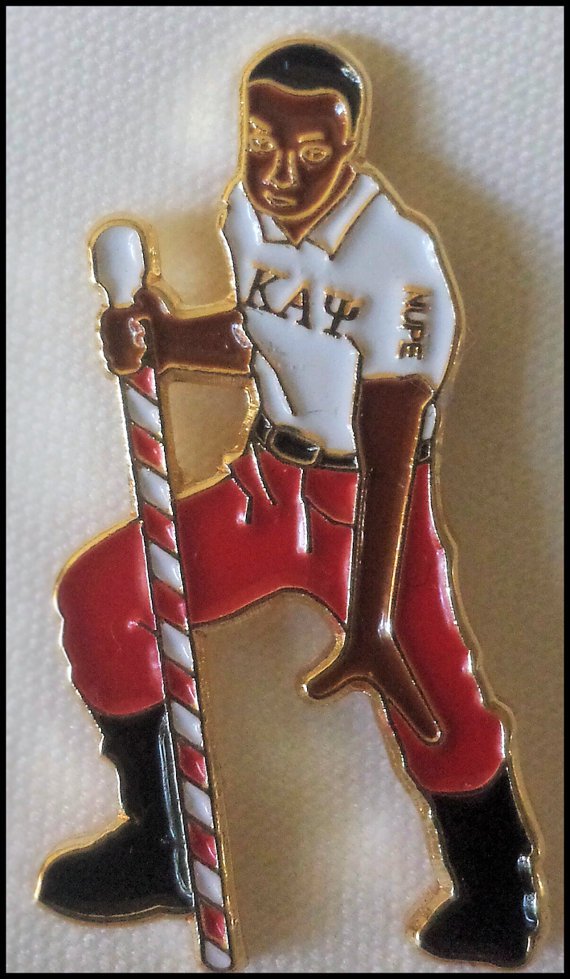 Kappa Alpha Psi Fraternity Stepper Lapel Pin