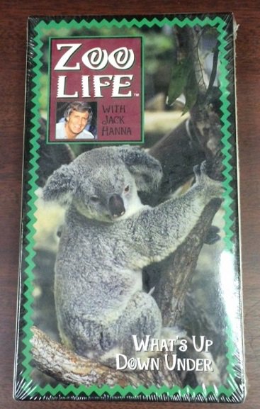 Zoo Life With Jack Hanna: What's Up Down Under (1992) VHS [NEW]