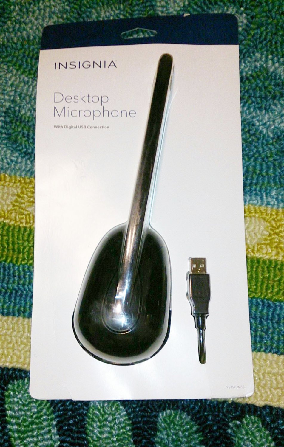 Insignia Desktop Microphone w/ USB [Used - Like New] Great for Youtube ...