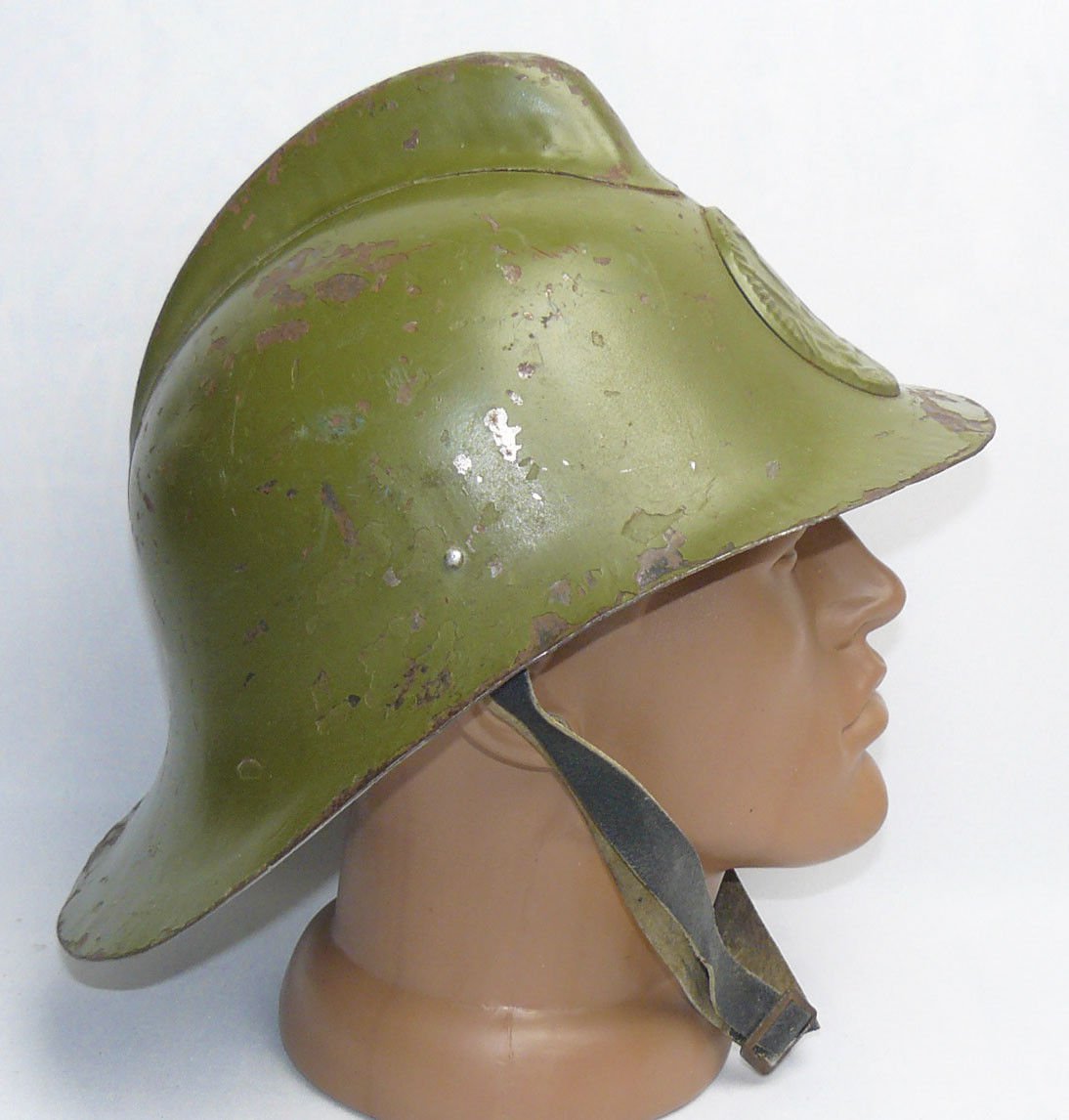 Original Vintage Soviet Union Russian Firefighter Fireman Helmet USSR 1960s