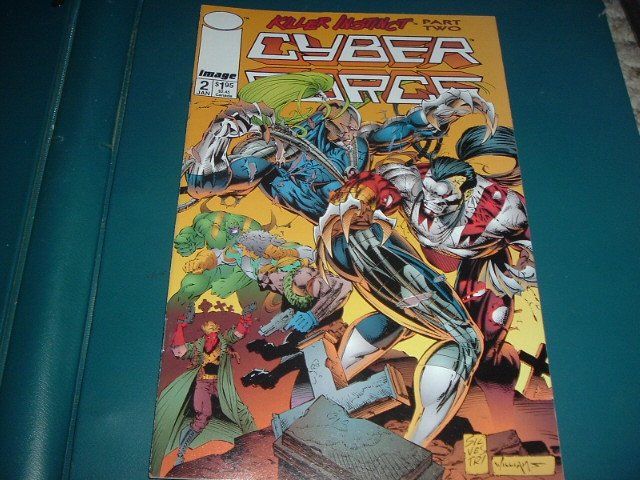 Cyber Force vol 2 #2 VERY FINE+ (Marc Silvestri, Image Comics 1994 ...