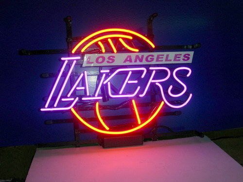 Brand New NBA Los Angeles Lakers Beer Bar Neon Light Sign 18"x 16 ...