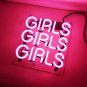 New 'Girls Girls Girls' Club Bar Pub Art Neon Sign 9"x9"