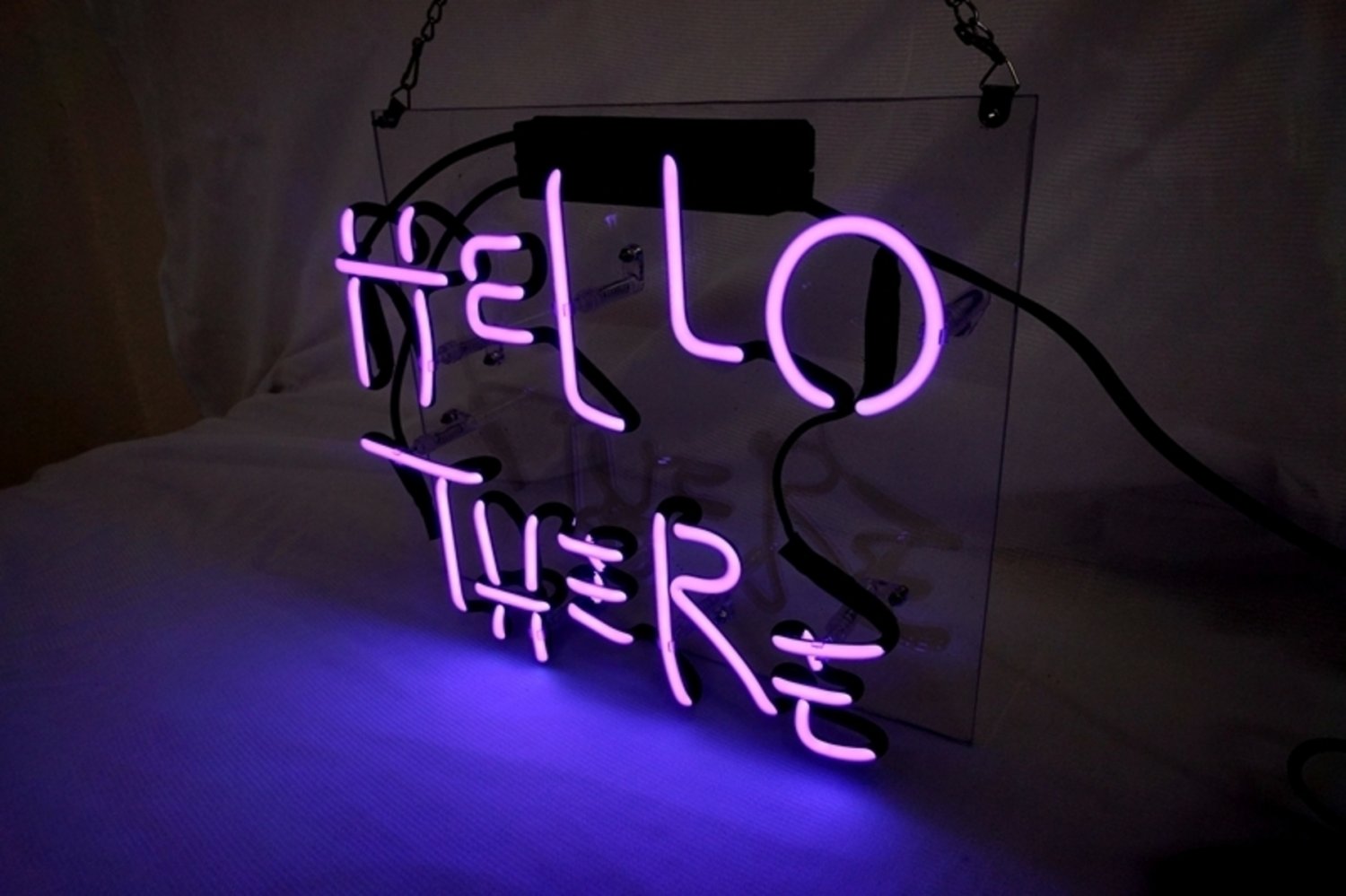 'Hello There' Beer Bar Pub Decor Art Real Neon Light Sign 12"x10" [High ...