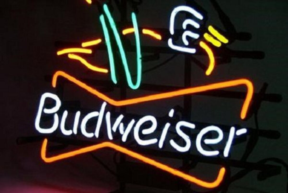 Brand New Budweiser Duck Neon Pub Light Sign 16"x 14" [High Quality]