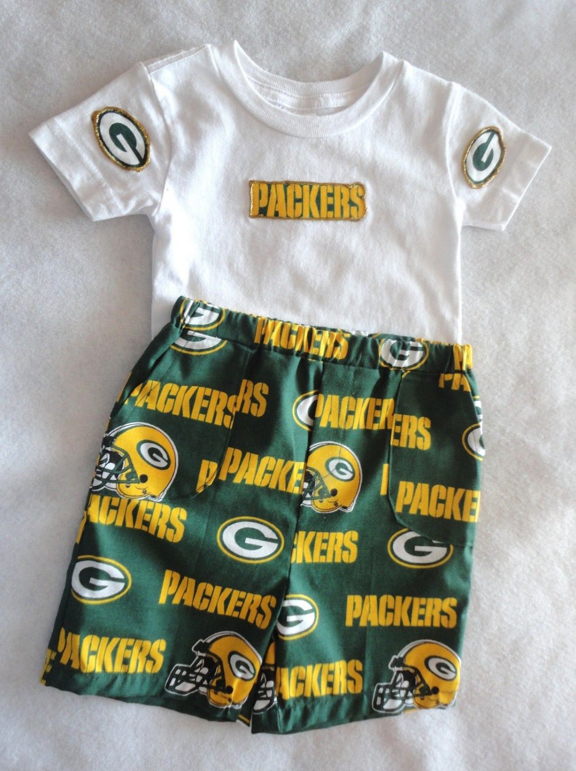 Boys Size 18 Mo. *Creations Of Grace/Custom Made - NFL Green Bay ...